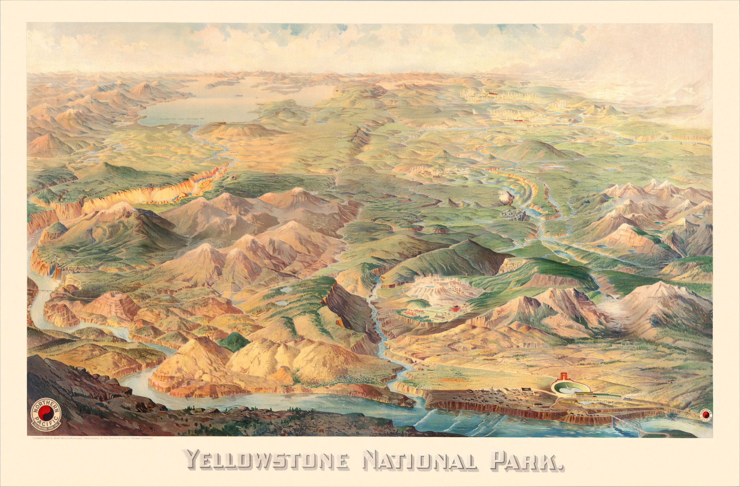 Yellowstone poster exhibition viewable at UW’s Coe Library ...
